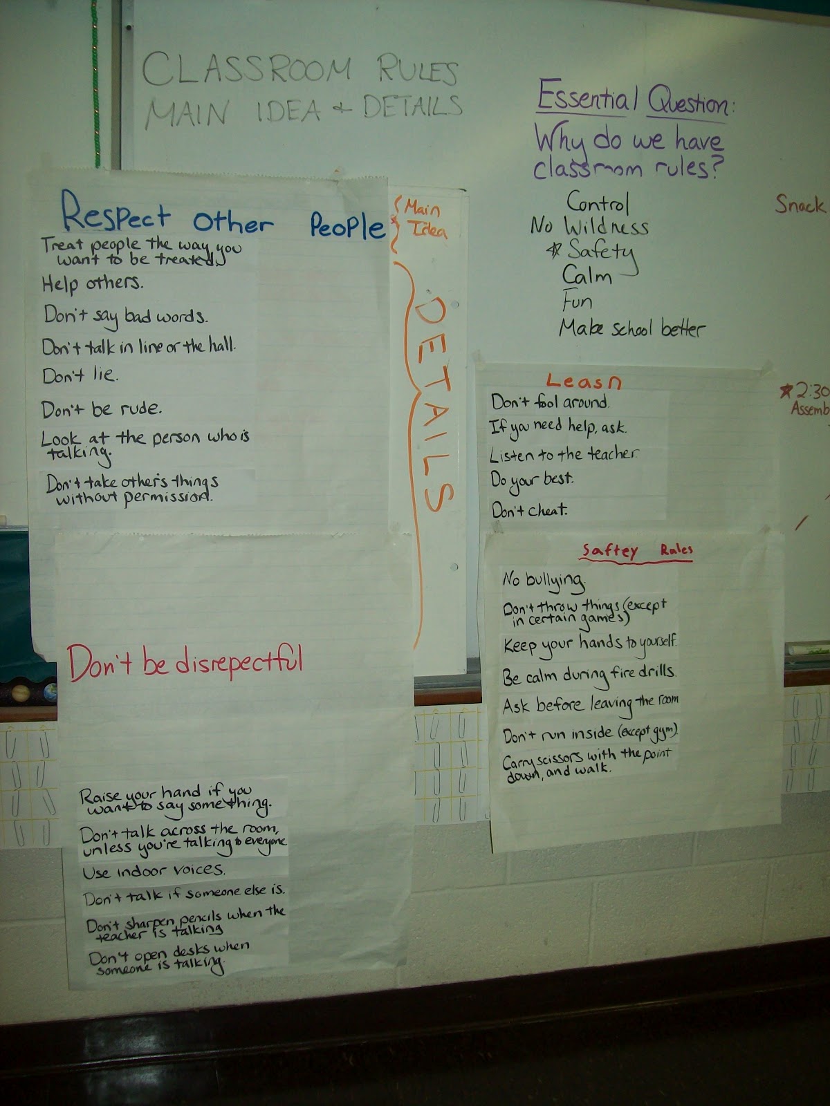 Shut the Door and Teach: How to Create Classroom Rules