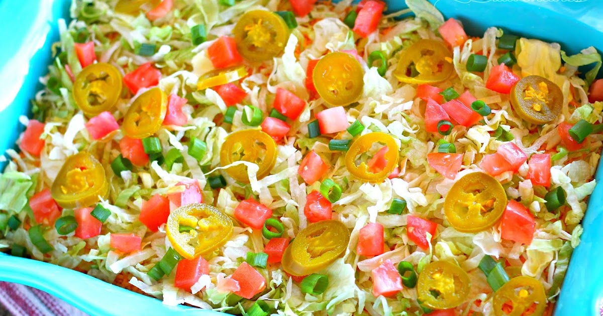 Meaty Taco Dip | Sandy's Kitchen