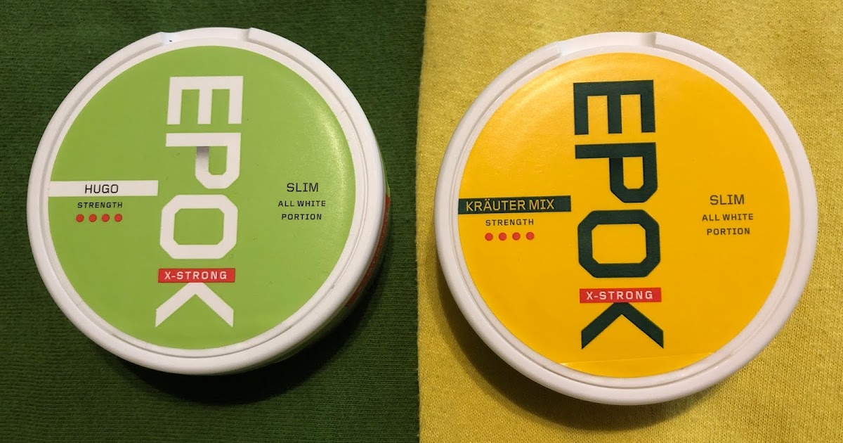 Epok Switzerland: Hugo & The Kräuter Mix (All White Snus) - Review ...