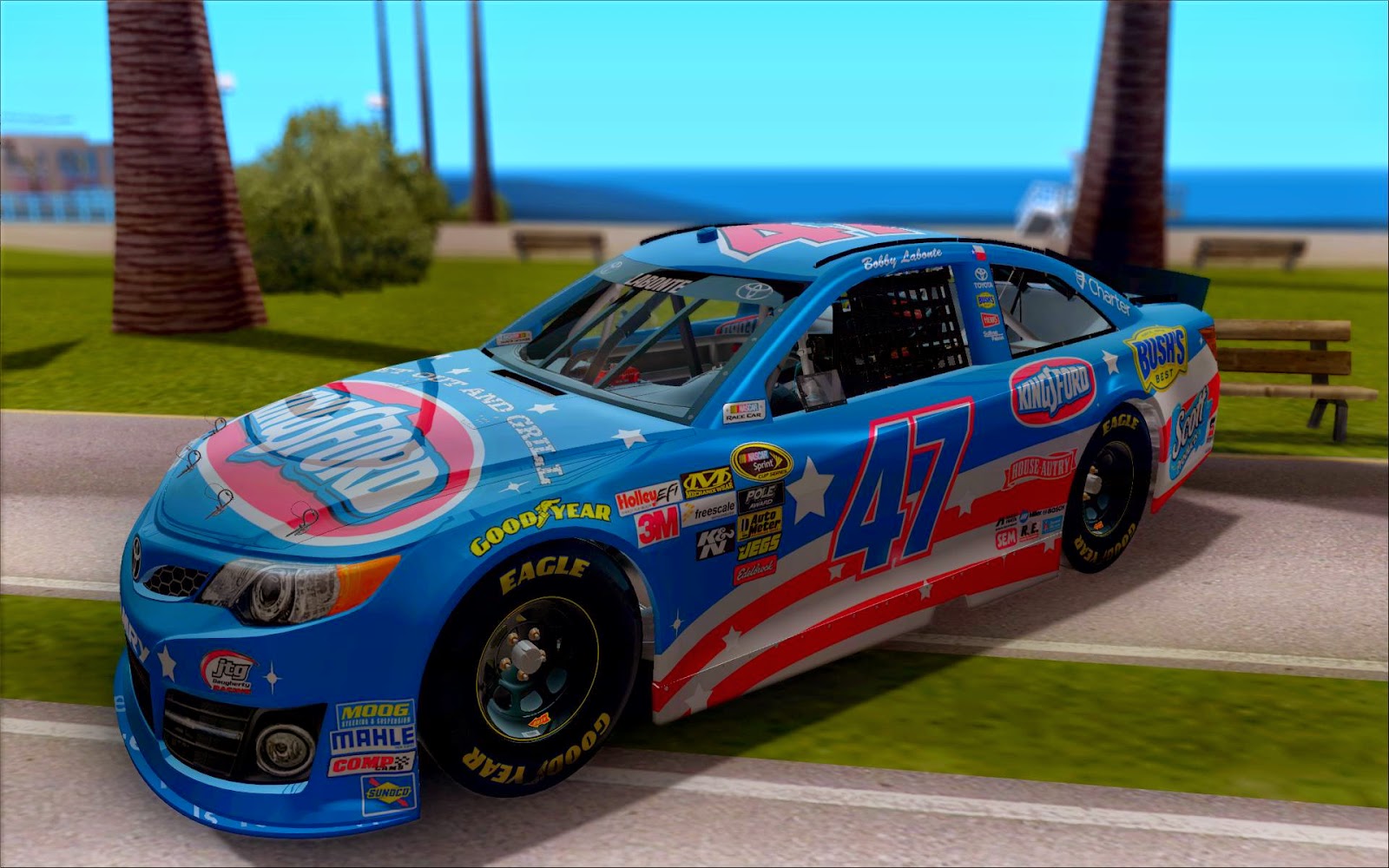 Grand Theft Auto : San Andreas NASCAR: Bobby Labonte Paint Schemes