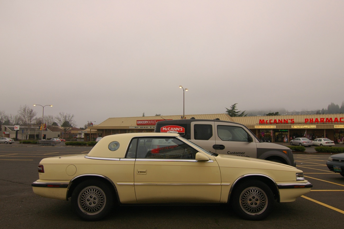 OLD PARKED CARS.: 1989 Chrysler TC By Maserati.