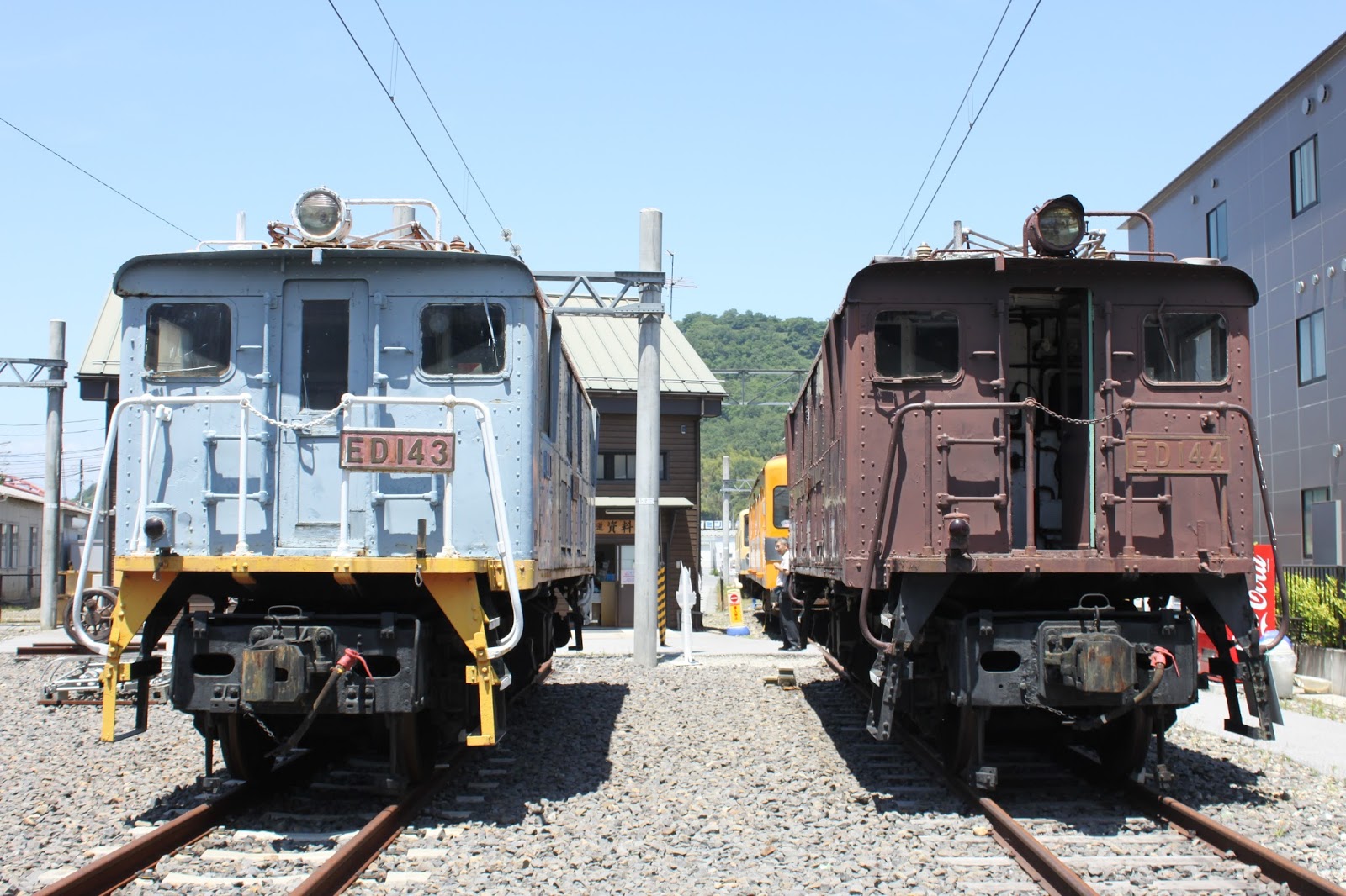 ハマちどり写真帖: 祝鉄コレ化！ 近江鉄道ED14保存機