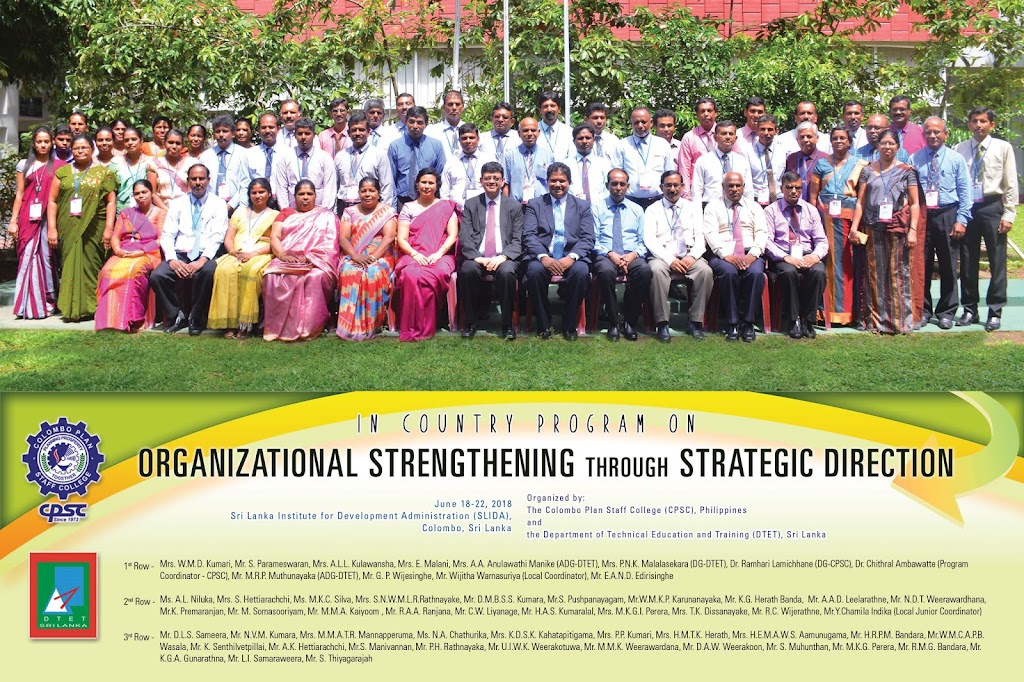 CPSC’s Expertise on Institutional Strategic Planning Shared at this ...