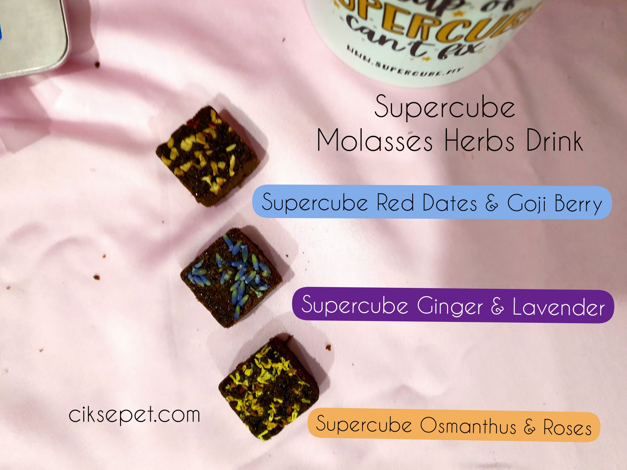 Kelebihan Supercube Molasses Herbs Drink - Teh Herba | Cerita Budak Sepet