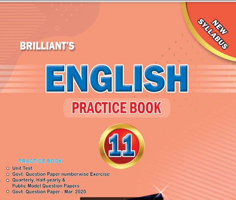 11th Standard - English Practice Book - Guide - Brilliant - TAMNEWS