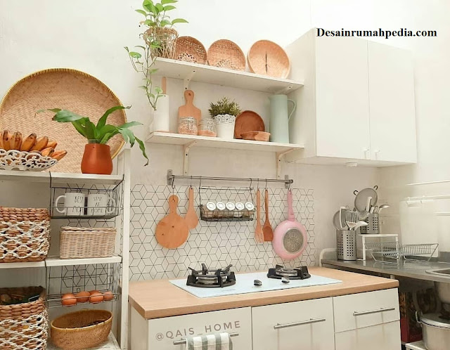 6 Ide Model Rak Dapur Minimalis Biar Dapur Makin Rapi ...