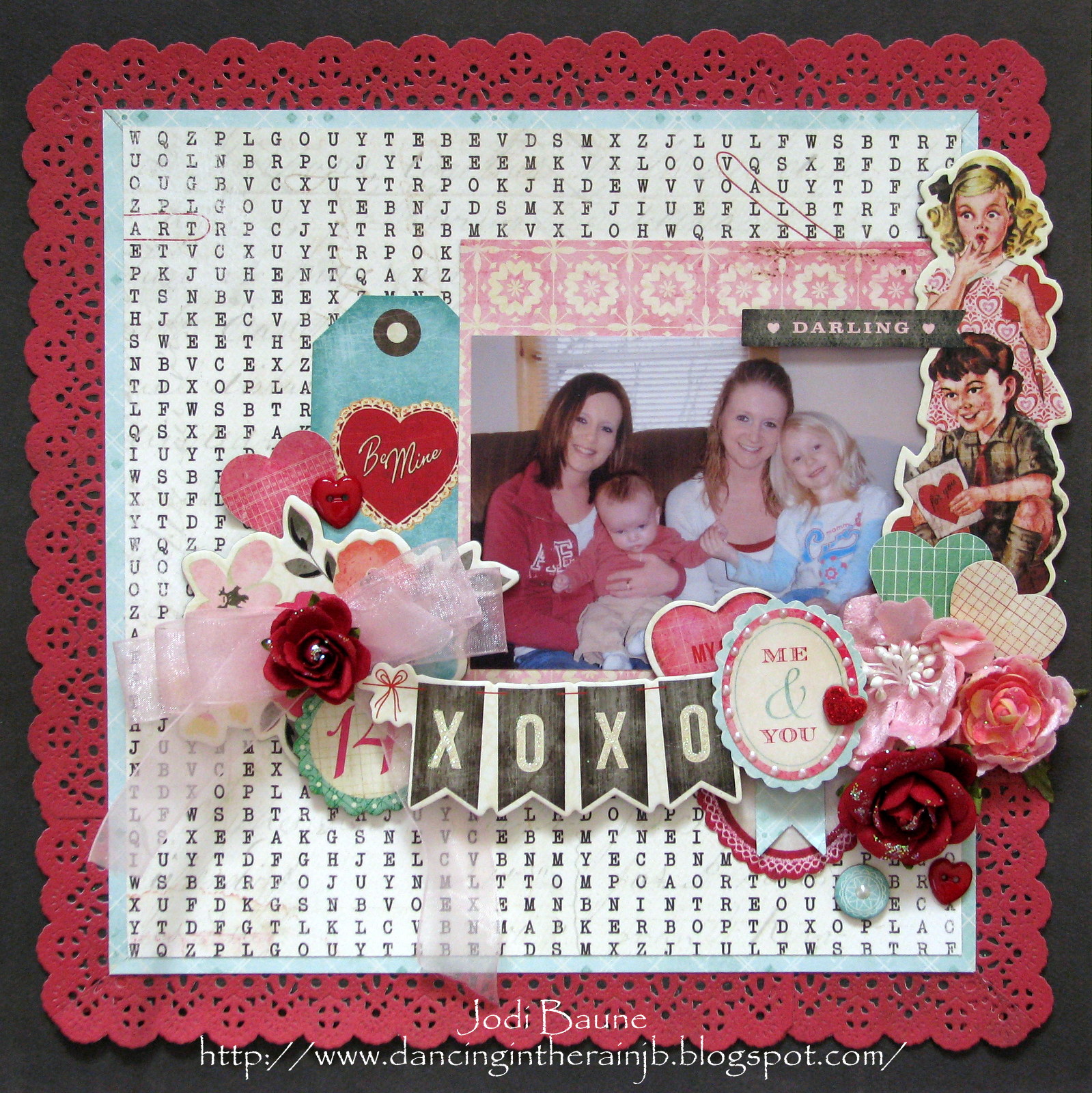 dancing in the rain: My Creative Scrapbook February Reveal