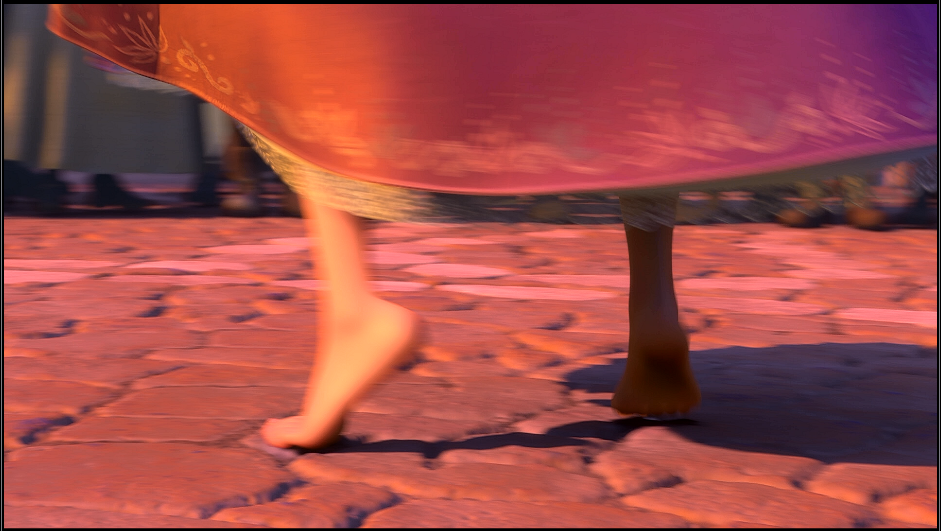 Anime Feet: Tangled (Movie): Rapunzel, Part 6 of 6