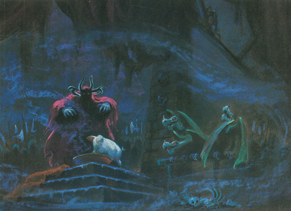 Living Lines Library: The Black Cauldron (1985) - Concept & Production Art