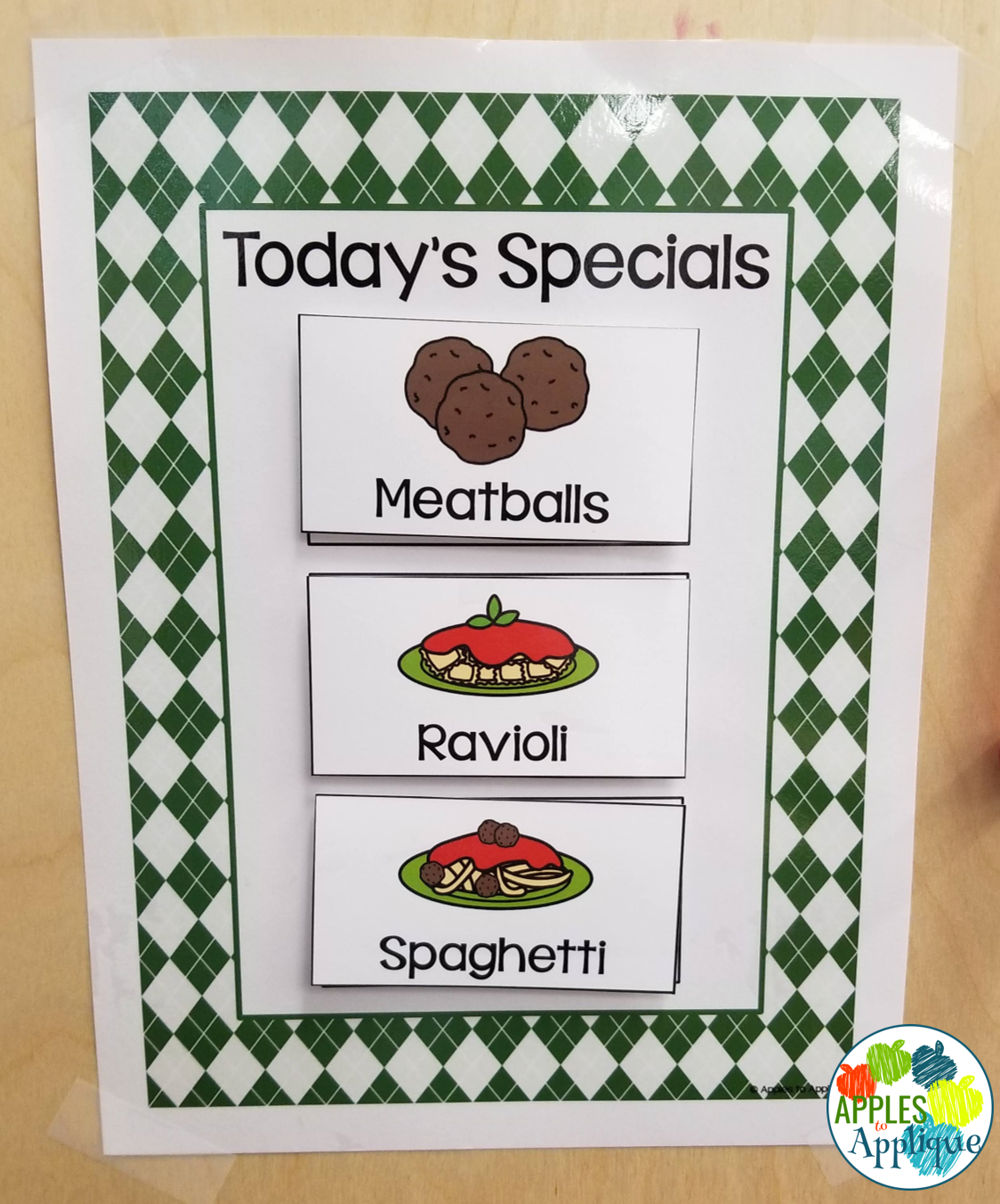 Apples to Applique: Italian Restaurant Dramatic Play