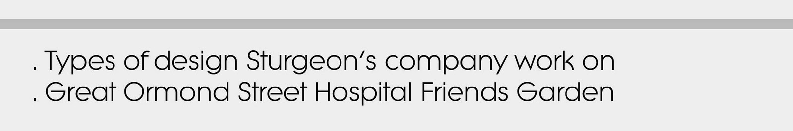 Mathew Hull: Andy Sturgeon Design Work