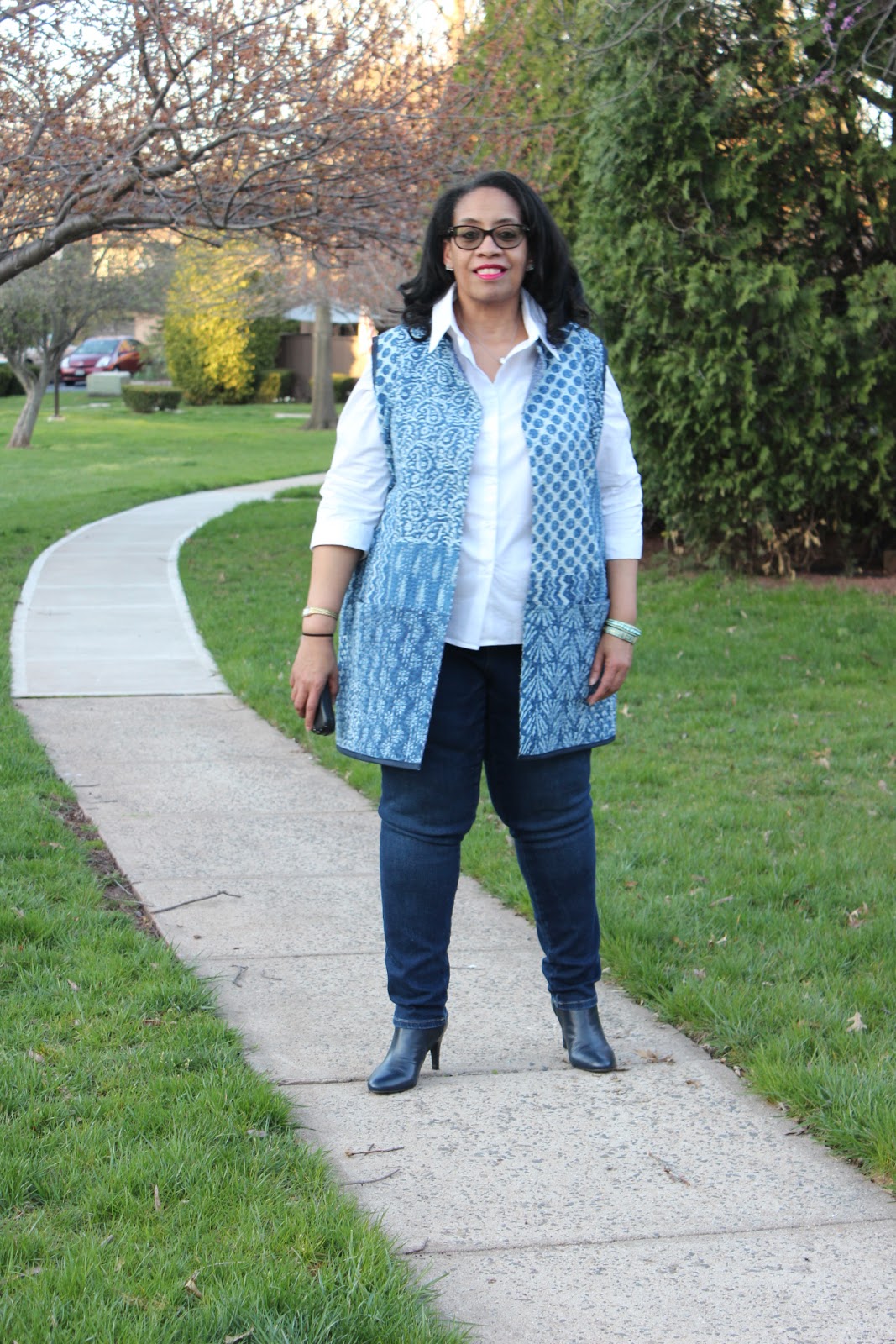 Diary of a Sewing Fanatic: A Reversible Vest - Outfit One