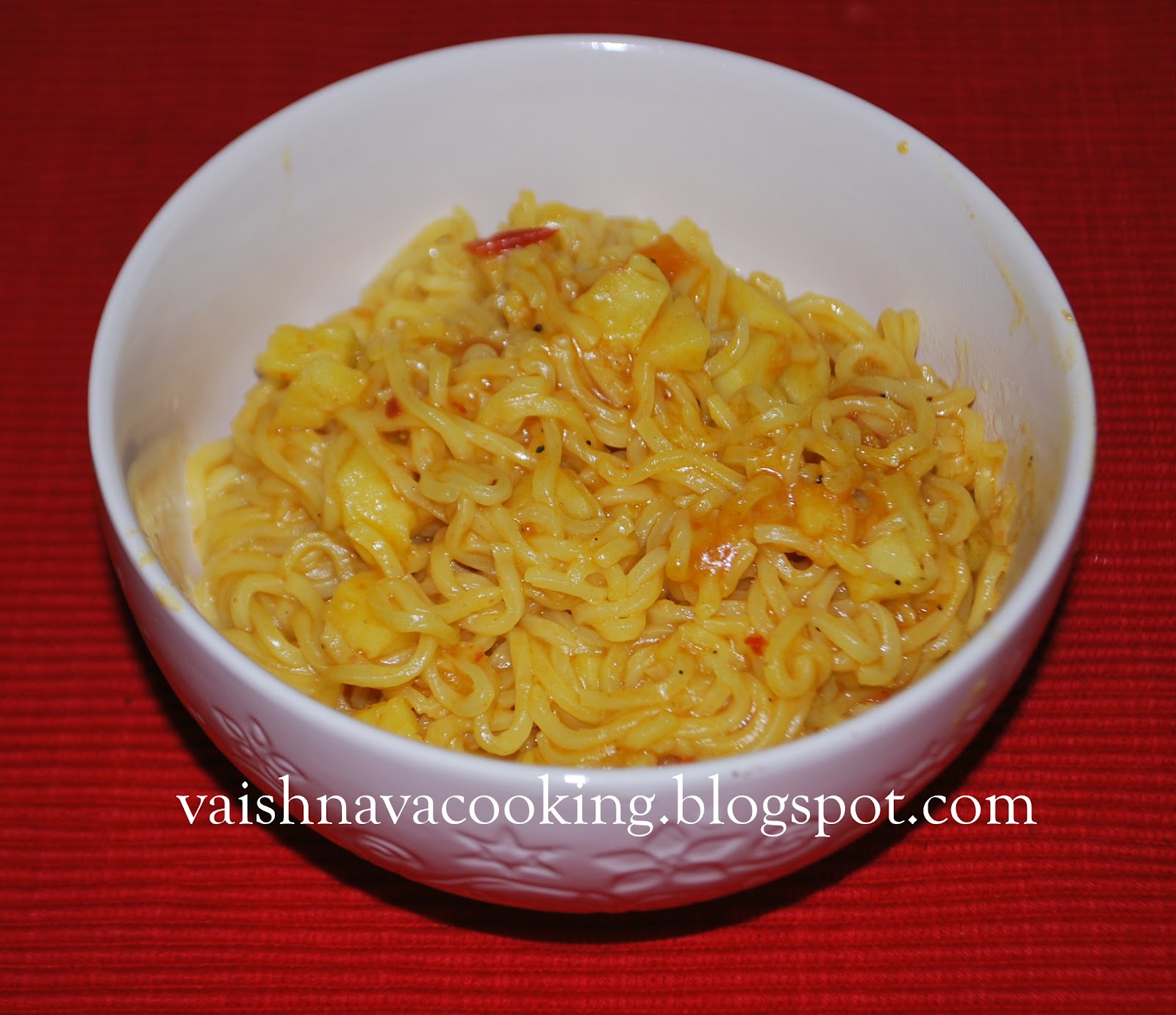MY SATVIK KITCHEN: MAGGI (ALL TIME FAVOURITE)
