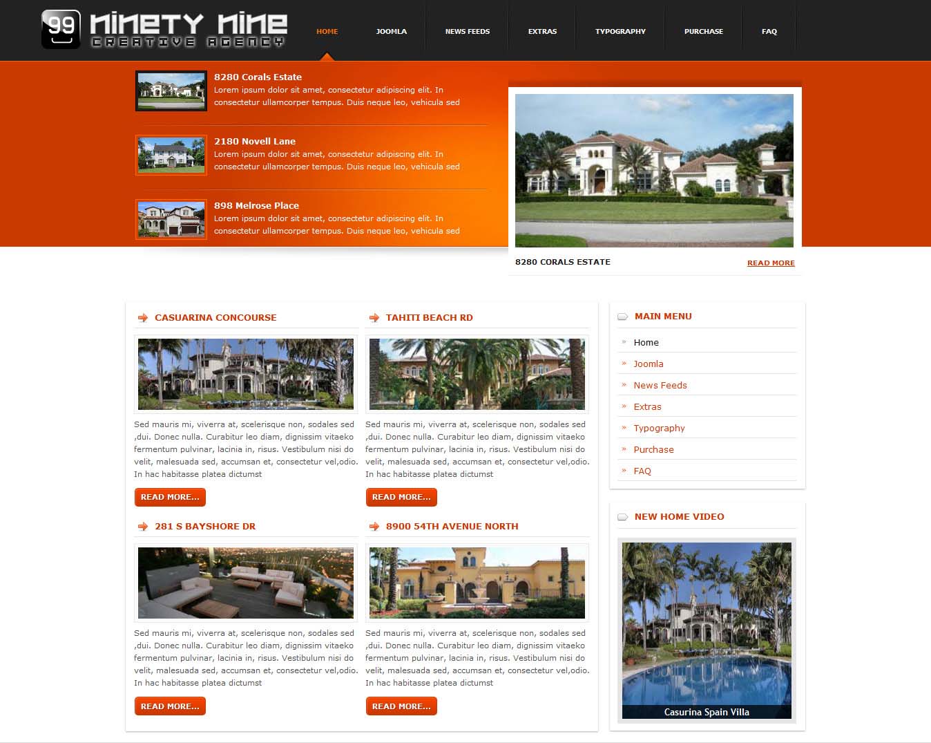 Jasa Pembuatan Website Profesional dan Terpercaya: Contoh Template ...