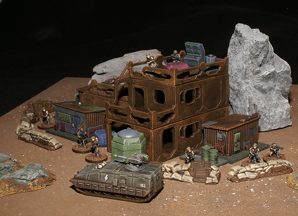 15 millimeters through space and time: Sci Fi Outpost