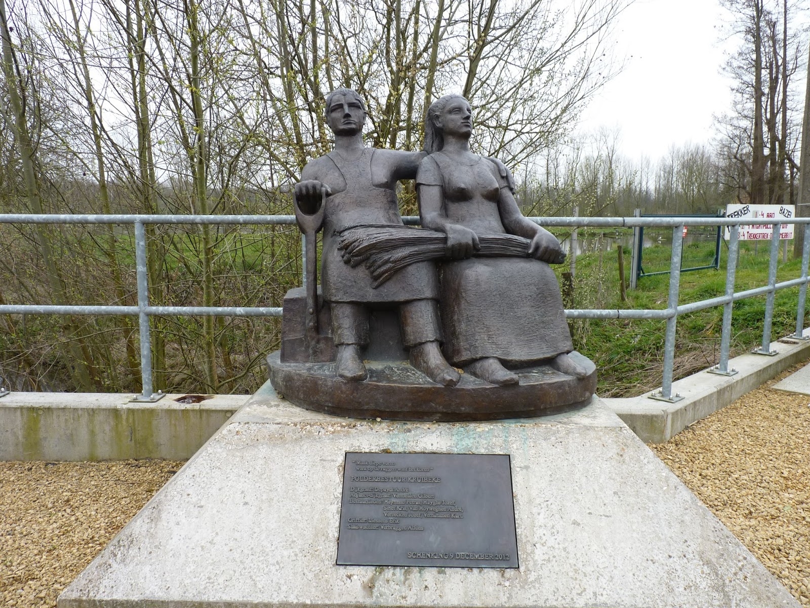 Wandeltoertjes: Rupelmonde, op hoge dijken