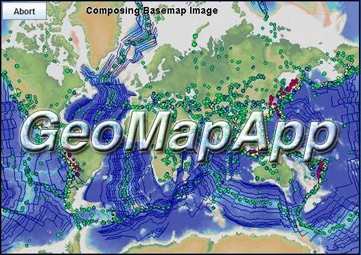 Topographie: GeoMapApp