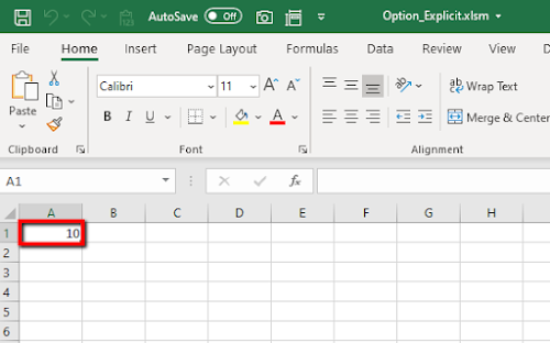 Excel Mirror - We Push Your Boundaries: Use of Option Explicit in Excel VBA