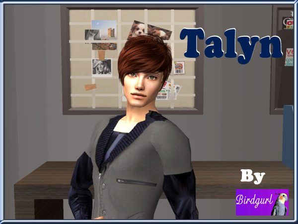 Birdgurl's Sims 2 Creations: Talyn - Adult Male Sim by Birdgurl