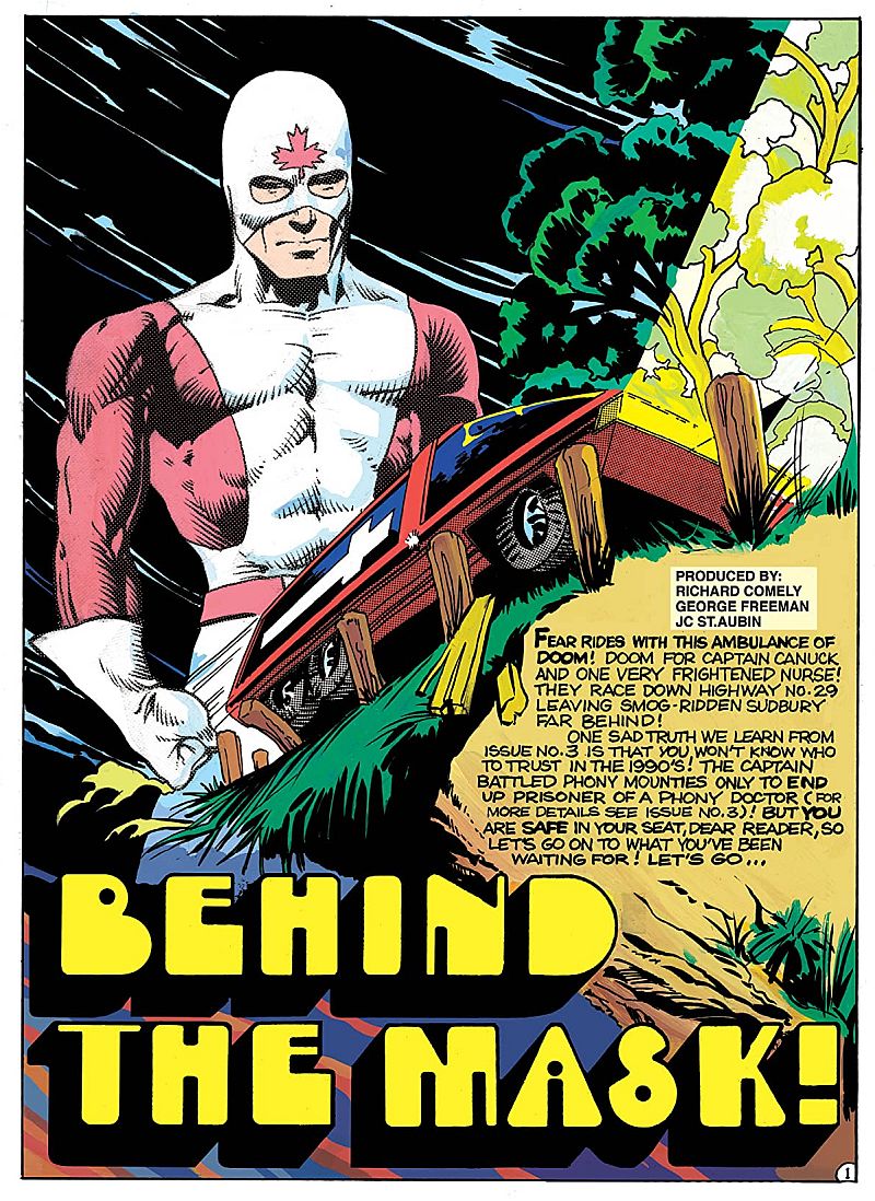 The Captain Canuck Legacy: Original Series (1975-1981)