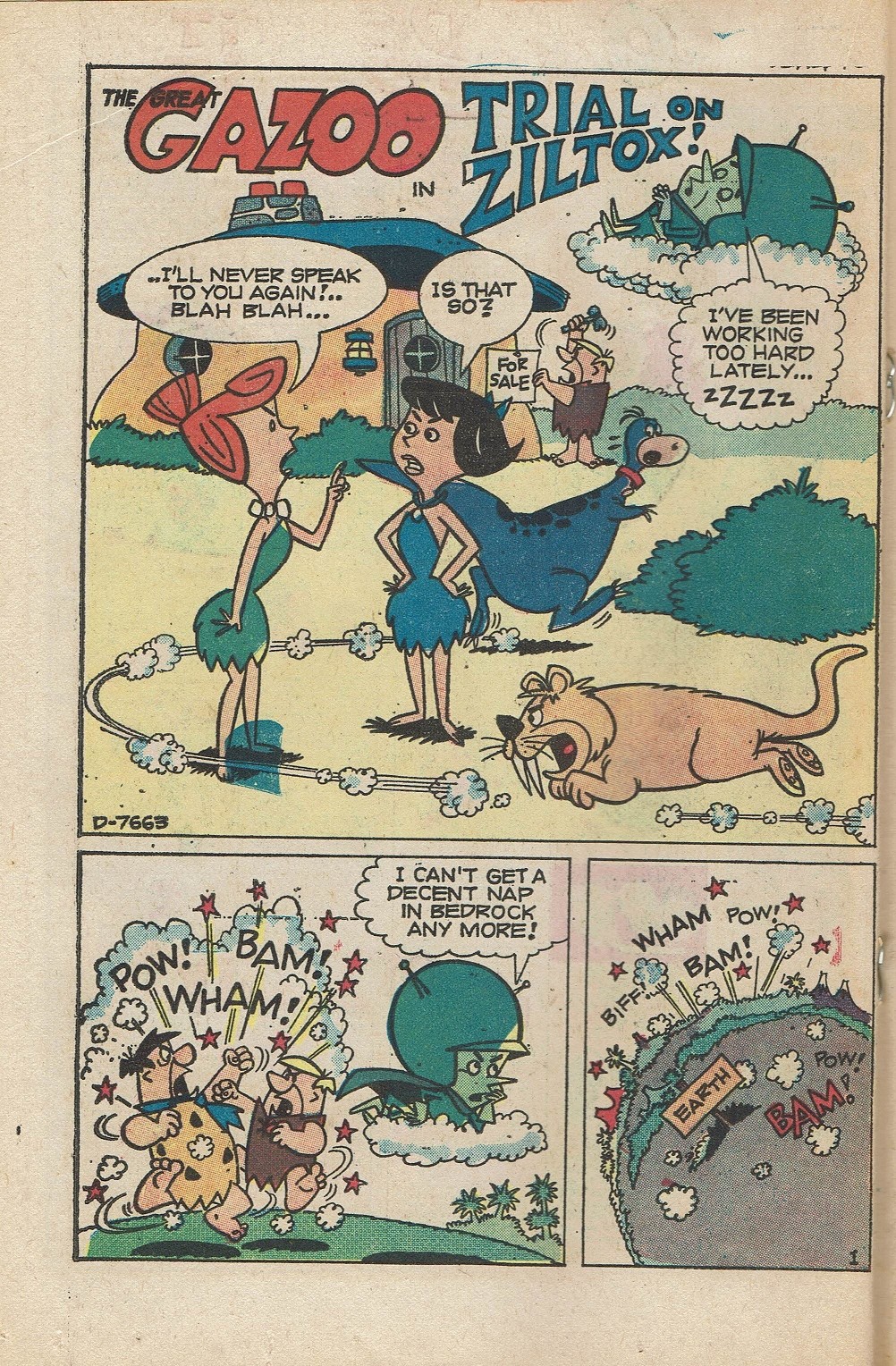 Four-Color Shadows: The Great Gazoo-1976