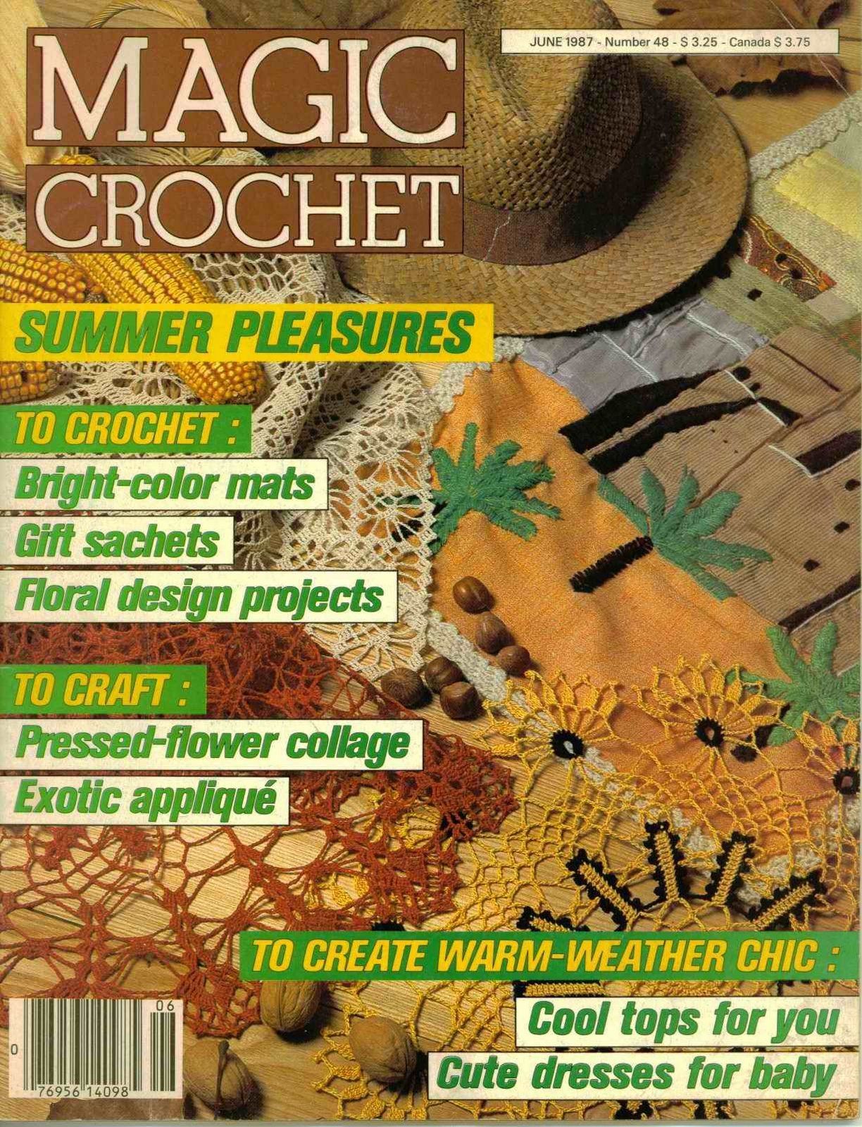 Magic Crochet No. 48 ~ Free Crochet Patterns