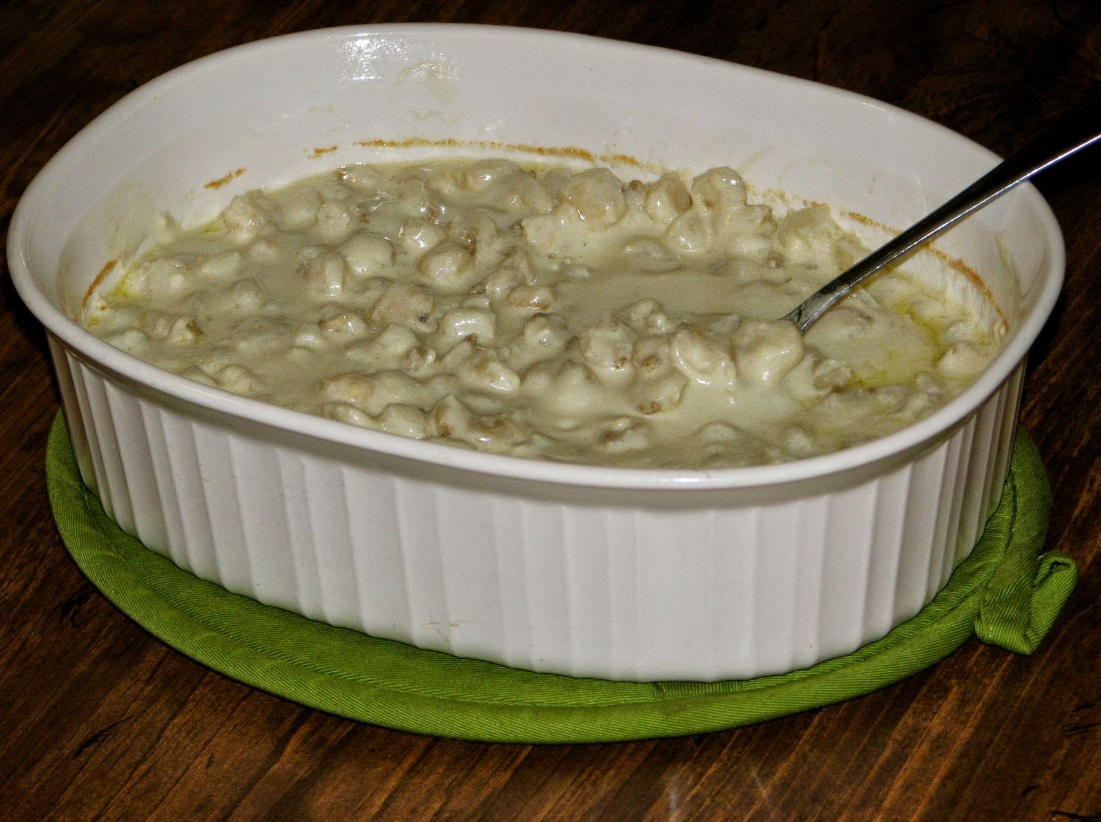 Shel's Kitchen: Blue Cheese Hominy