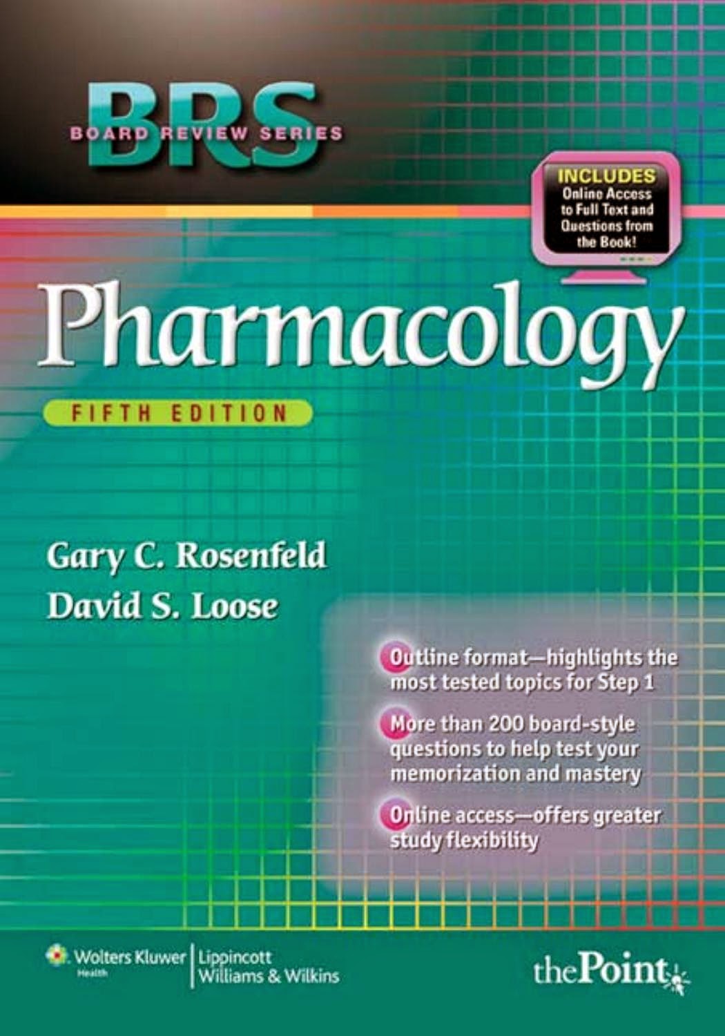 BRS Pharmacology (Board Review Series) Fifth Edition ~ USMLE Simple