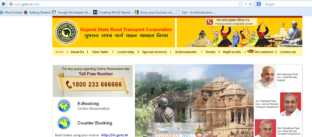 State Bus Routes,Fare ,Schedule information online: GSRTC bus schedules ...