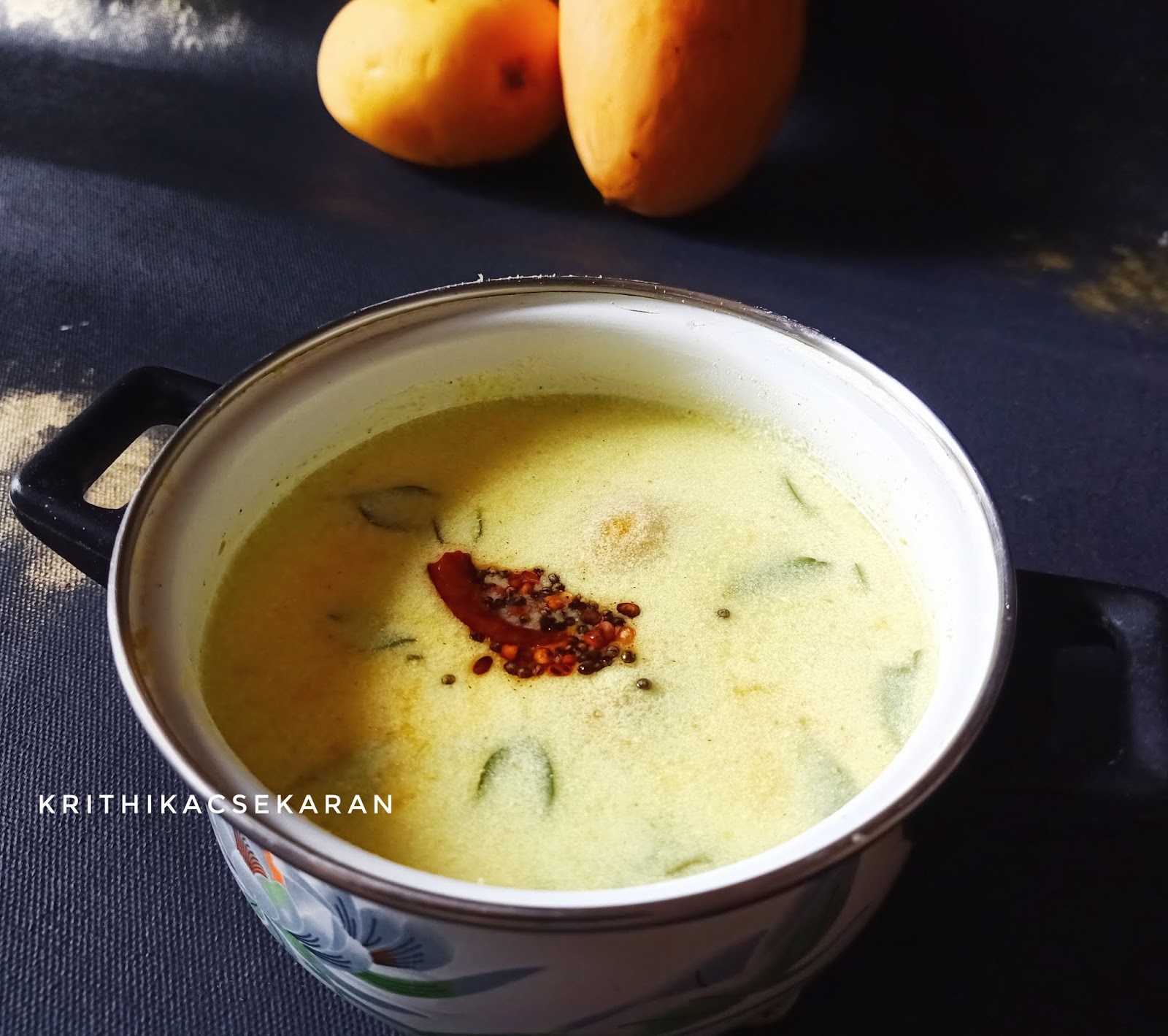 Mango Kadhi ~ Home cooking