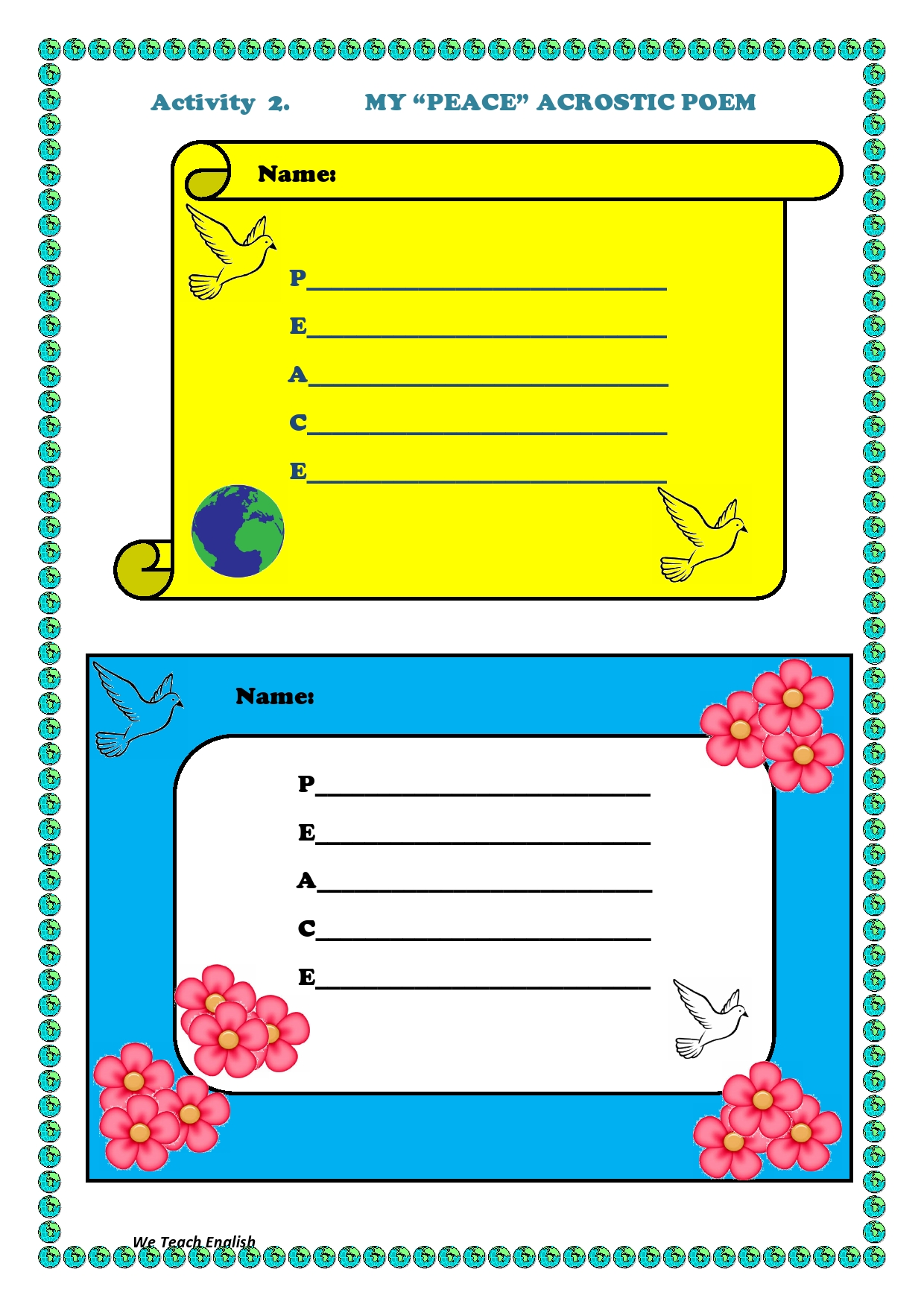 We Teach English INTERNATIONAL DAY OF PEACE we-teach-english-international-day-of-peace
