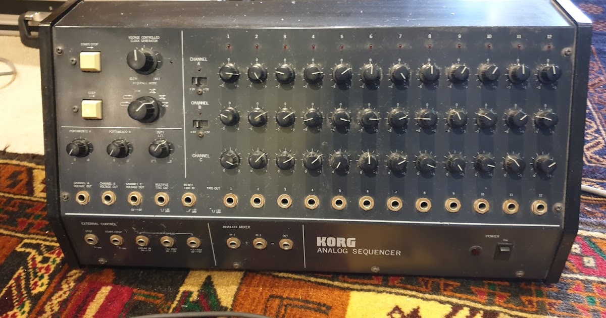 JonDent - Exploring Electronic Music: Clocking the Korg SQ 10 - S triggers