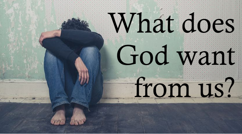 Questions about God: What does God want from us?