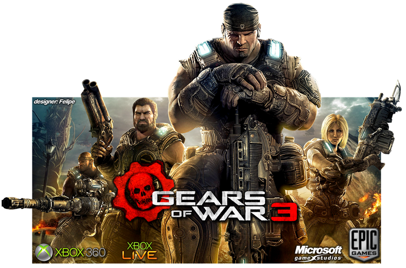 Level Up! Varginha: Lançamento Gears of War 3 - Xbox360