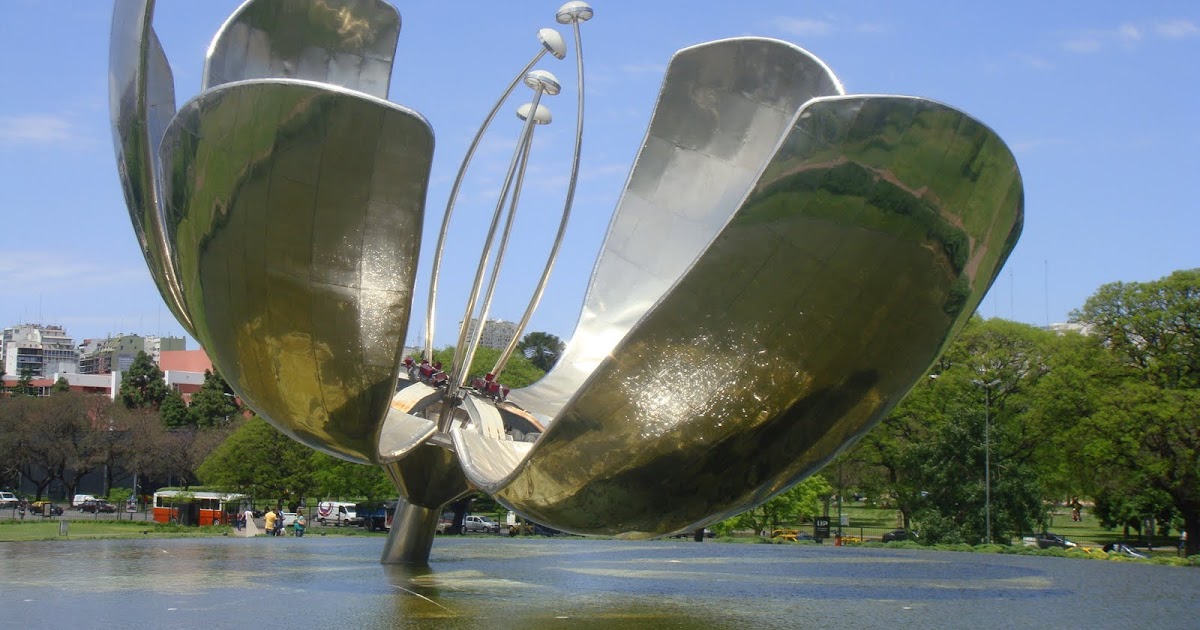 El Magazin de Merlo: Floralis Genérica: Una flor de acero que se abre ...