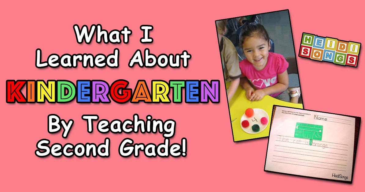 What I Learned About Kindergarten By Teaching Second Grade