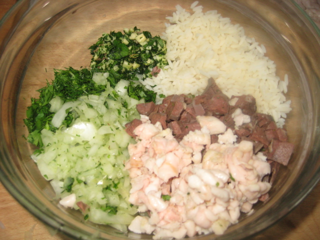 Délices and co: OSBANE - BAKBOUKA - DOUARA (PANSE FARCIE)