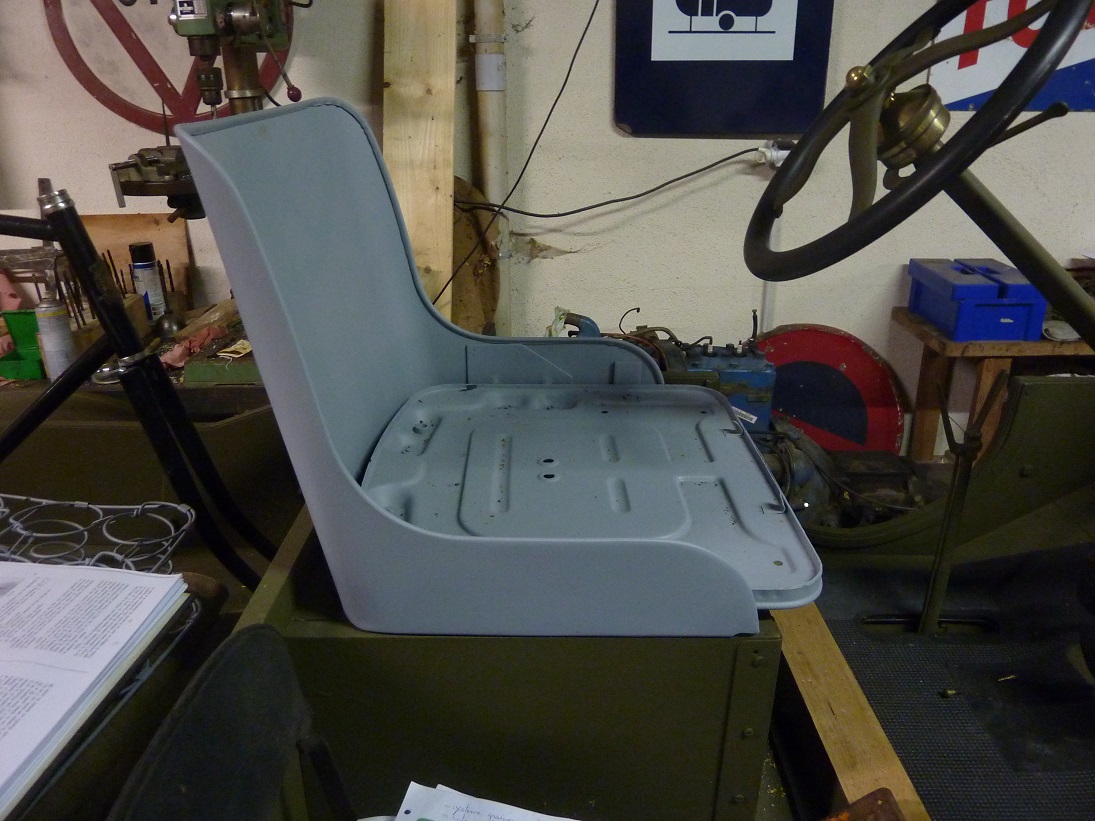 Ford model T machine gun: Modification du siège et fabrication du ...