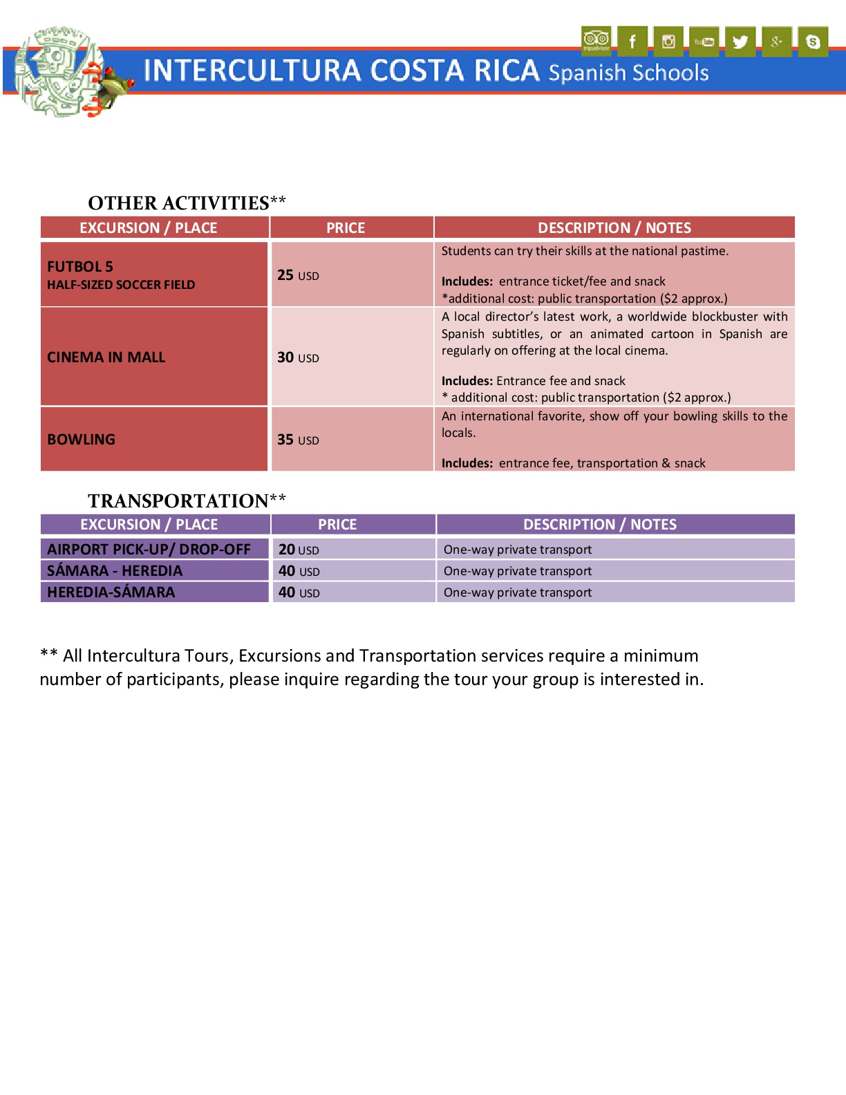 Viviendo el Español en la YMCA: Intercultura. Centro de Idiomas y ...
