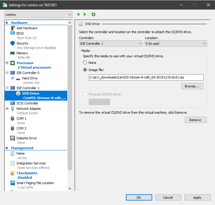 How to create a custom CentOS Stream VM on Azure | HildenCo Solutions