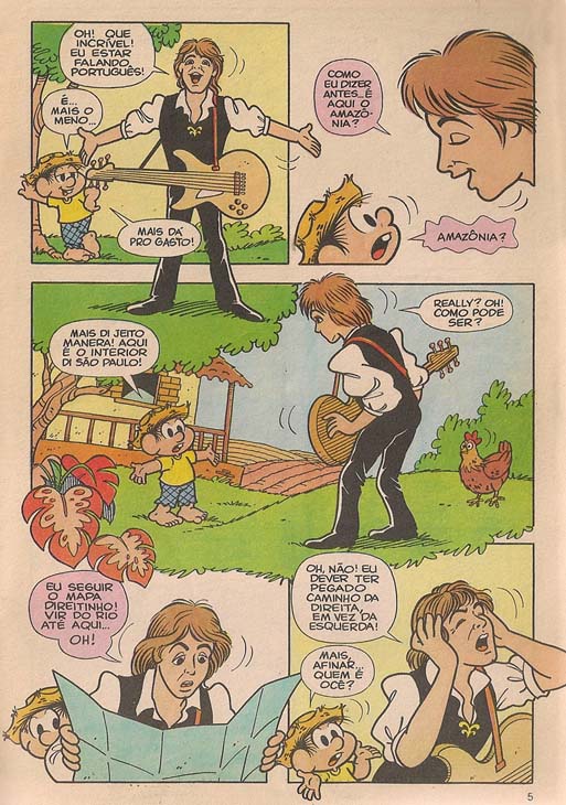 Arquivos Turma da Mônica: Chico Bento: HQ "Pôu In Roça"
