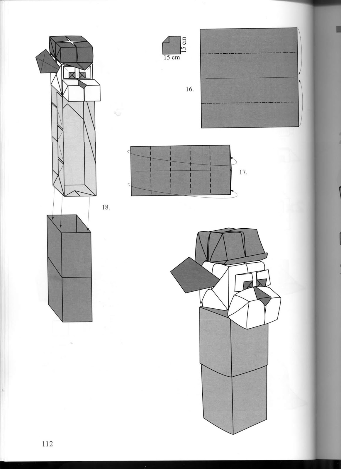 Origami Cartoon 4 Original - Ruby Book Origami