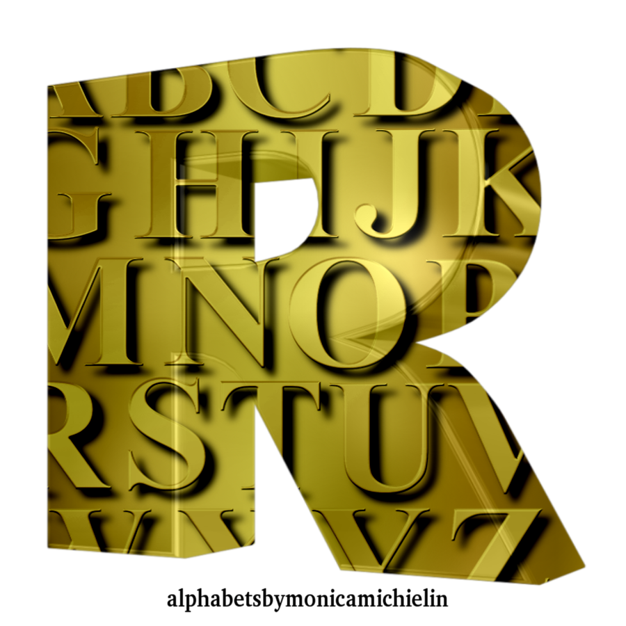 M. Michielin Alphabets: GOLDEN LETTERS TEXTURE ALPHABET AND ICONS PNG