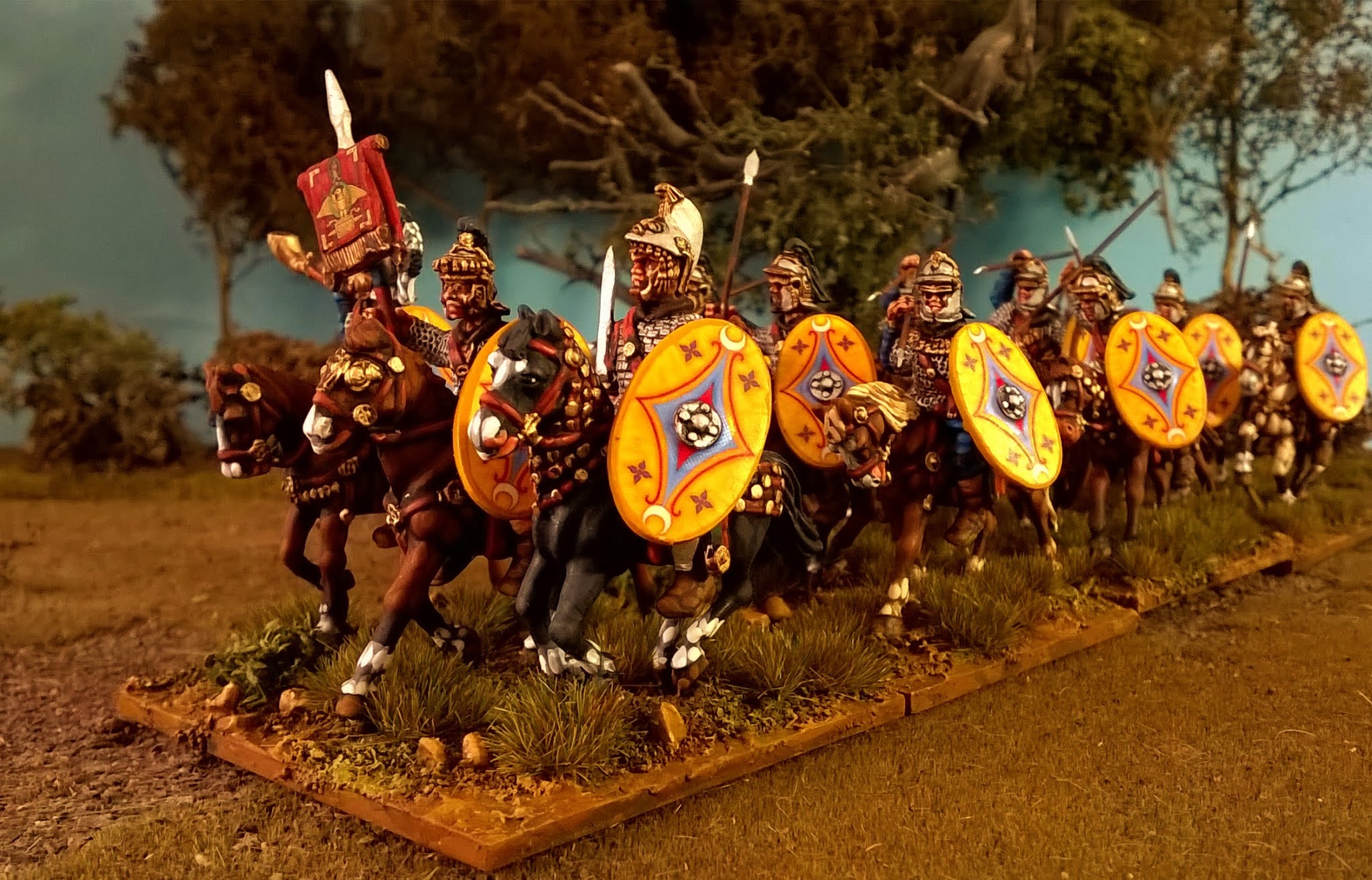Painting Lead and other stuff.: 28mm Early Imperial Roman Equites ...
