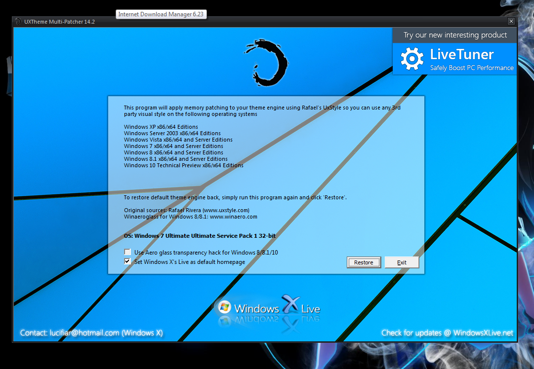 Download Patch Uxtheme For Windows Xp Sp3 free - neatrutor
