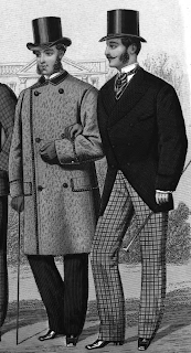19th Century Historical Tidbits: 1874 Men's Fashions