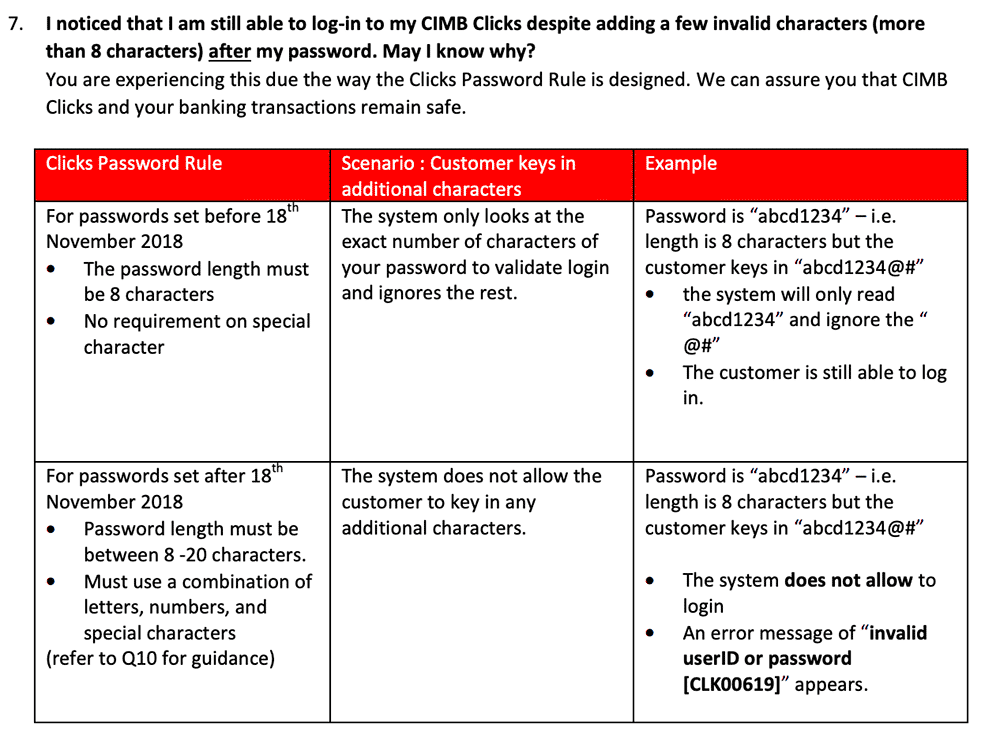 CIMBClicks密码随意添加数字仍可登录？CIMB表示这属于正常情况