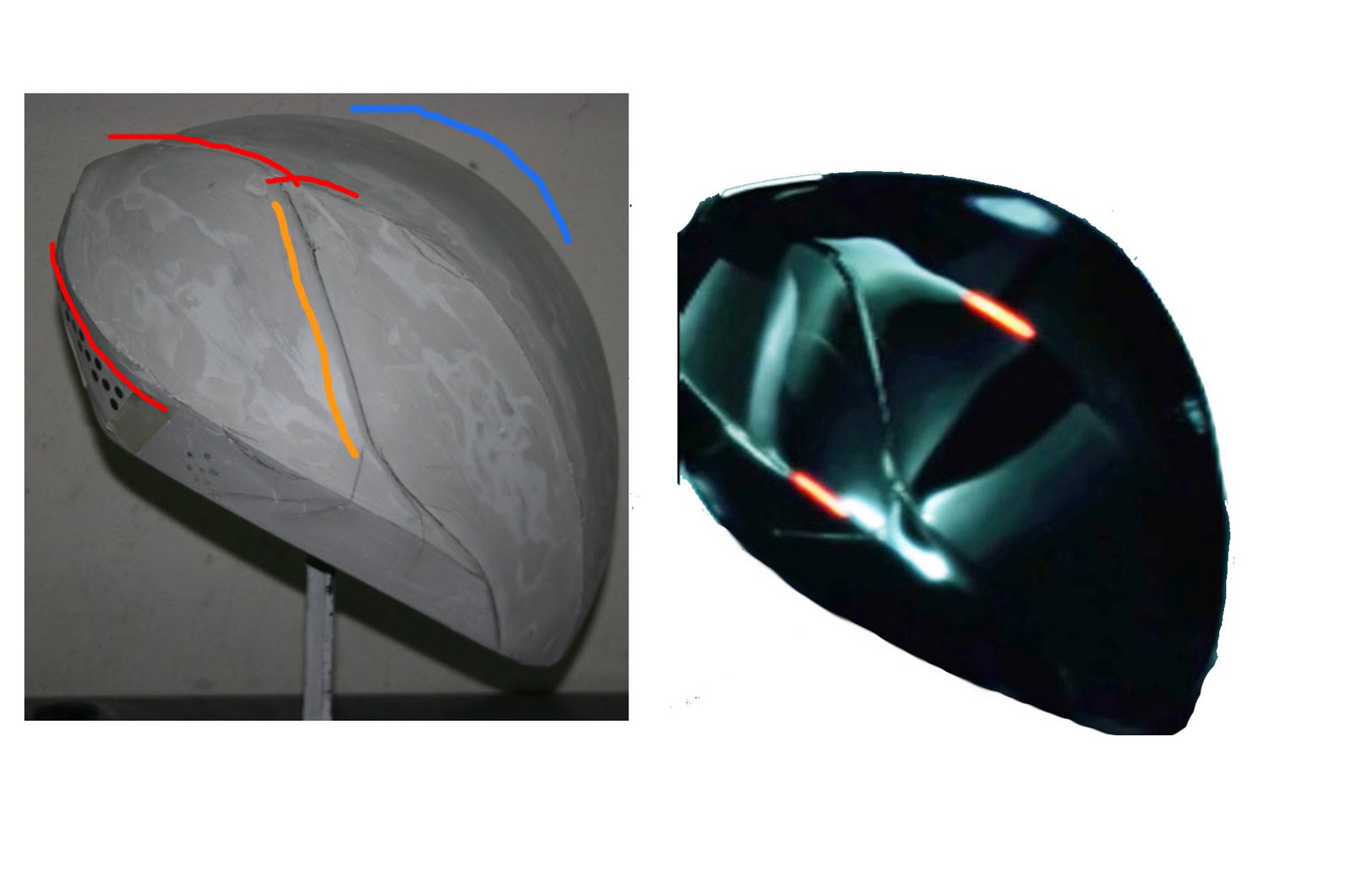 ArtFunk Props: Rinzler helmet ( TRON LEGACY )