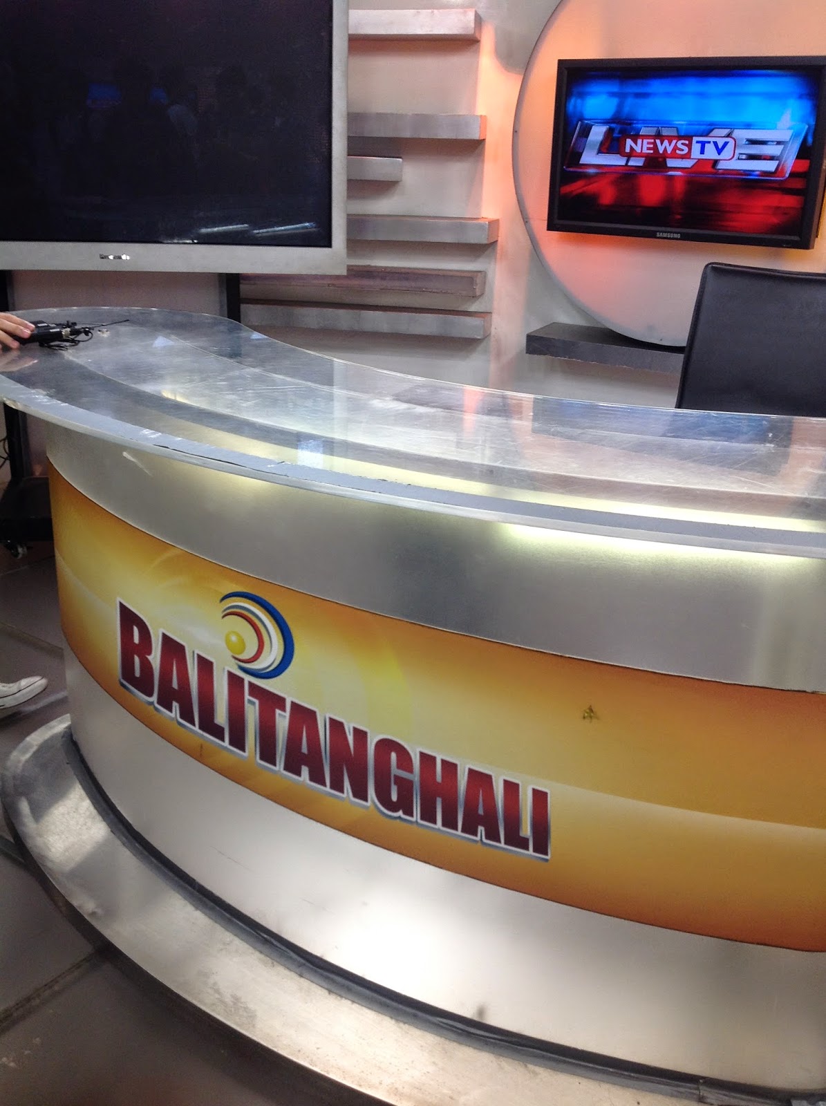 BENJ There, Done That!: A Chance In The GMA Studios - TV Part