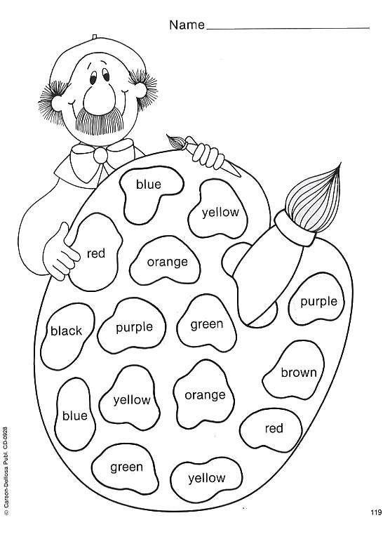 El blog de Teacher María: Ed. Inf. THE COLOURS